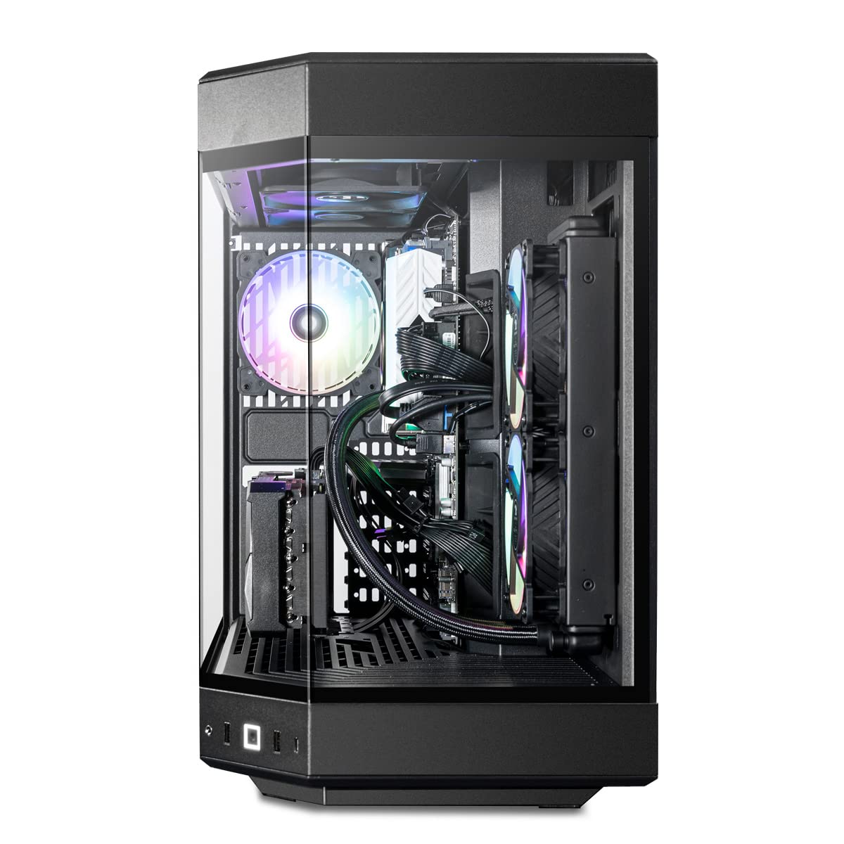 iBUYPOWER - Y60 Gaming Desktop β AMD Ryzen 9 7900X β 32GB DDR5 Memory β NVIDIA GeForce RTX 4070Ti 12GB β 1TB SSD - Black - Windows 11