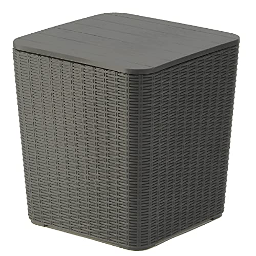National Outdoor Living SV42-1810220 Arendal Collection All-Weather Storage Deck Box, Brown