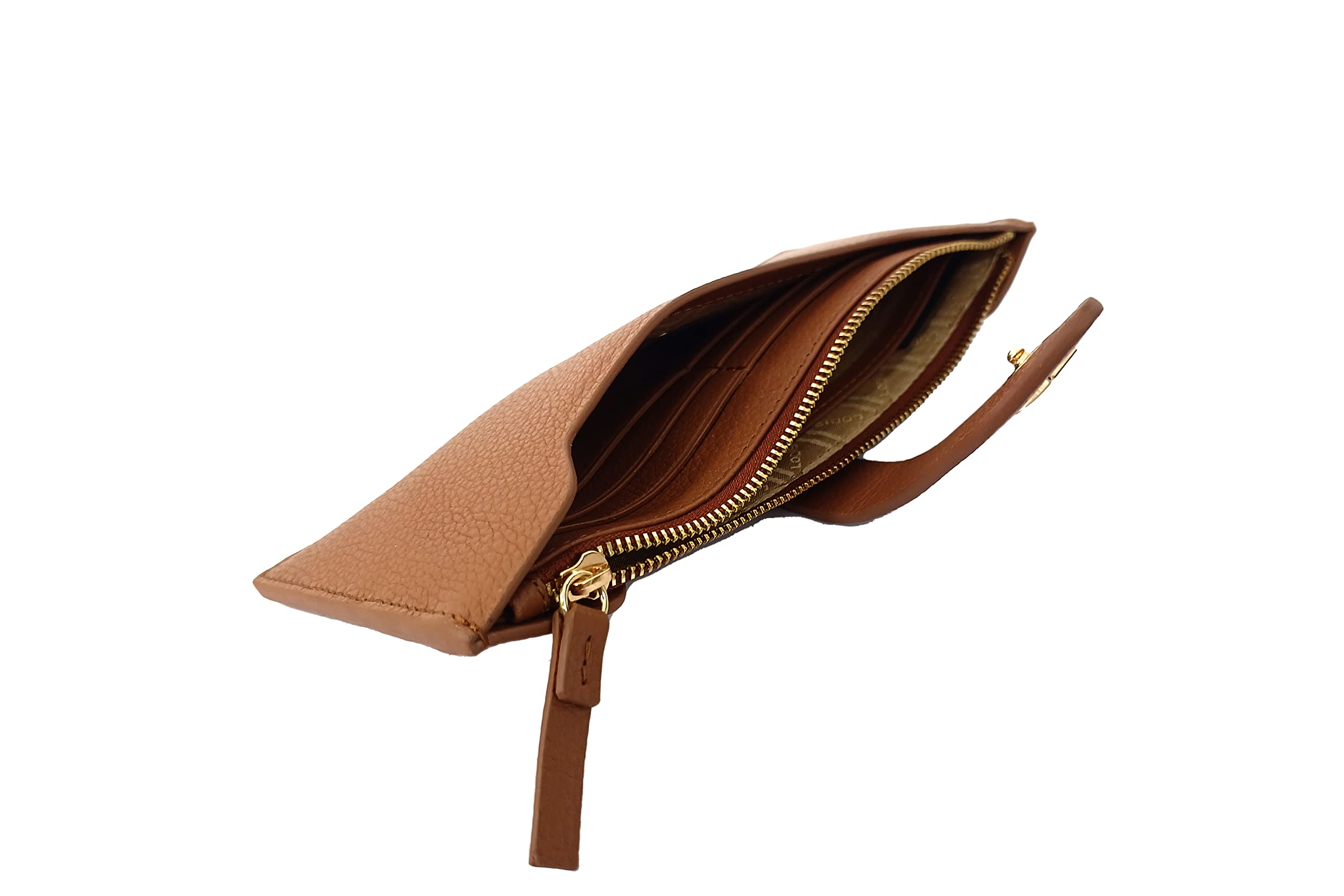 Lodis Women's Blair Sandy Pouch Wallet, Smooth Slim Leather Wallet, Handbag, Trumble (Chestnut)