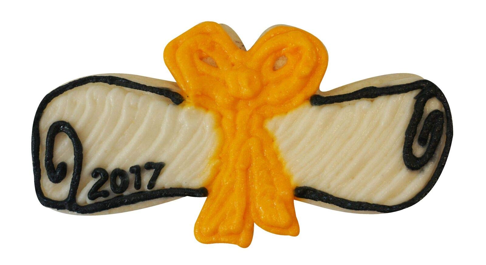 NCS Graduation Cookie Cutter Set - Gown 4", Cap 4.5", Diploma 4" - 3 Piece - Tinplated Steel