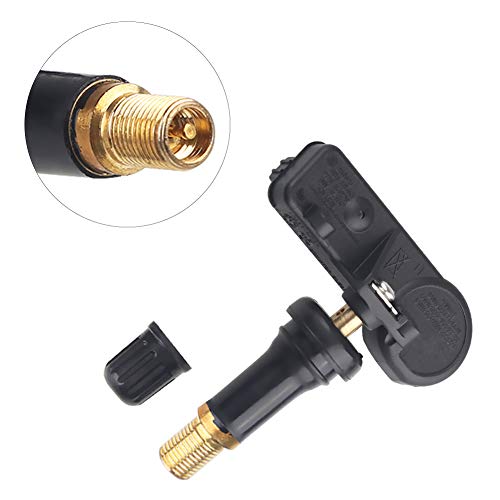 JDMON 4Pcs Pre-Programmed TPMS Tire Pressure Monitoring Systems Sensor Replacement for Ford F-150 Lincoln Mercury Explorer Escape Replaces OE# DE8T-1A180-AA,9L3Z-1A189-A, 9L3Z1A189A
