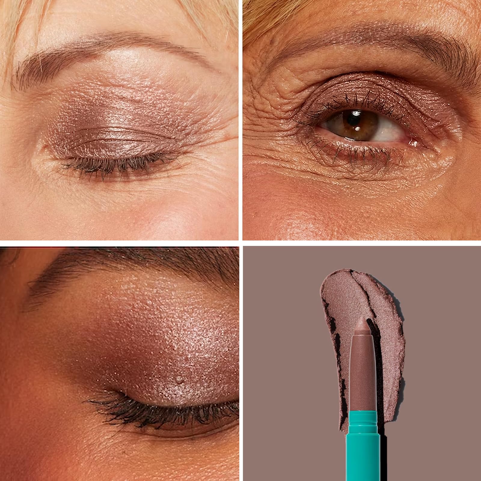 JIQGOZBAN Thrive Eyeshadow Stick, Thrive Eye Brightener Stick, Muna, 0.049 oz/1.4g