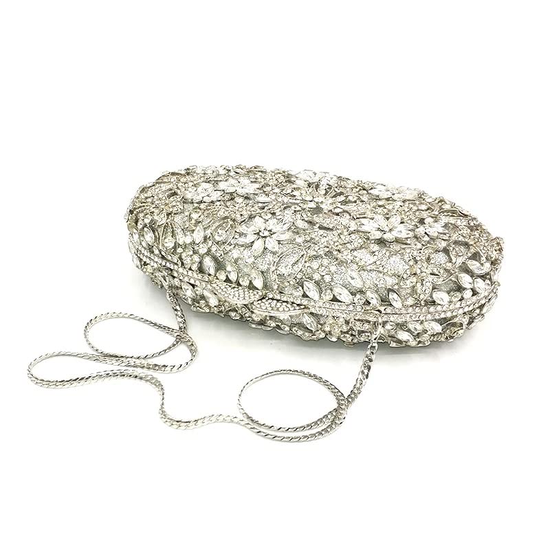 MJWDP Bridal Wedding Party Purse Crystal Purses Women Evening Party Crystal Clutches