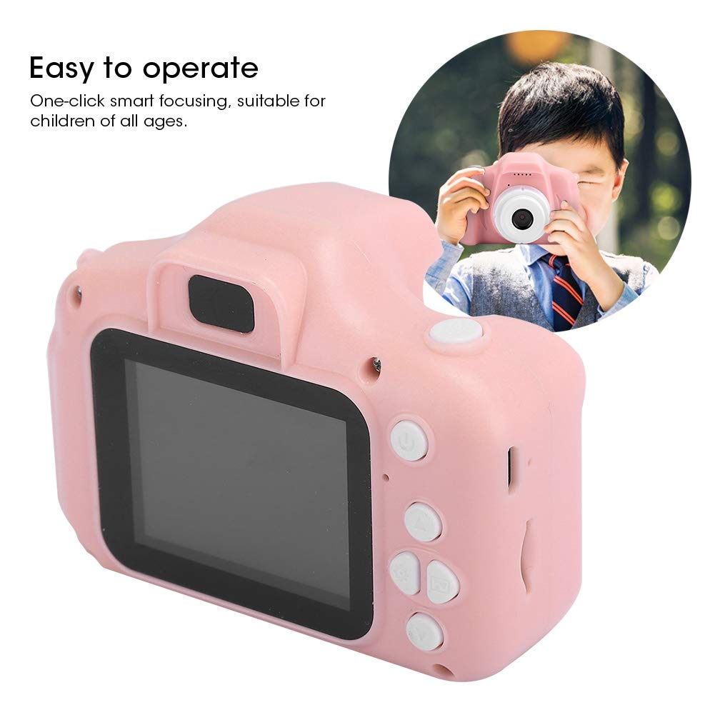 Kids Camera Digital Video Camera for Boys and Girls Cartoon Children Intelligence Kid Mini Photography Camera Digital Video Simple Operation (-General Clear Edition)