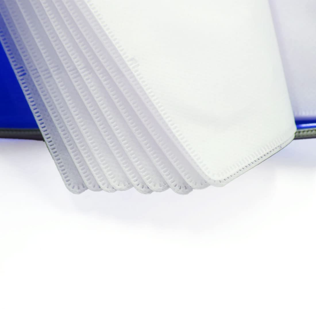 Qtqgoitem 2Pcs Blue Clear 40 Disc Car Album Wallet Holder DJ Media Storage Case Bag (Model: 724 c30 8bd 5cb ef0)