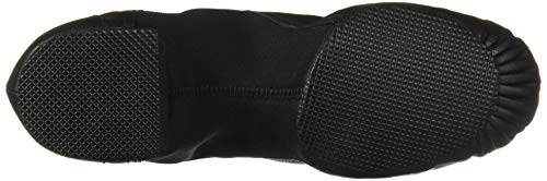 Leo Women's GIOFLEX Jazz Boot Dance Shoe, Black, 6 Medium US