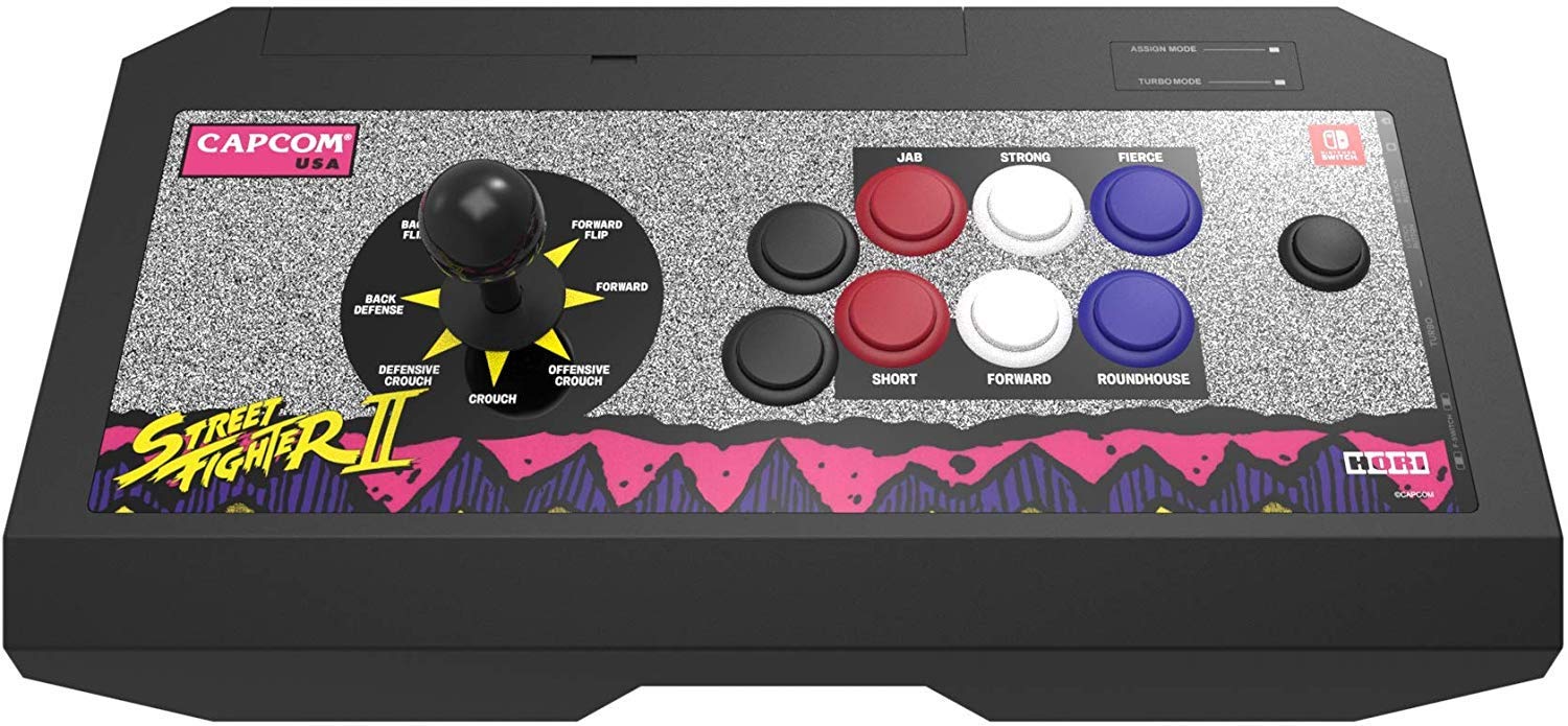 HORI Nintendo Switch Real Arcade Pro - Street Fighter™ Edition (Classic Arcade) Officially Licensed by Nintendo & Capcom