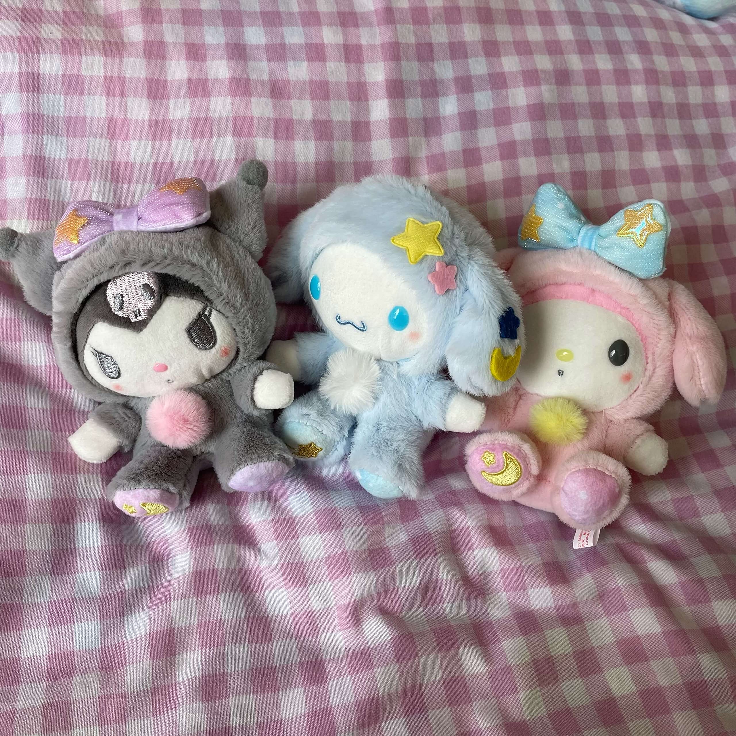 Kabosen 5in Cinnamoroll Plush Keychain, Cute Anime Doll, My Melody Cinnamon Pendant, Ideal Girls Gift