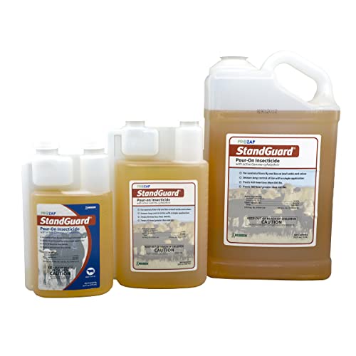 Neogen 1907840 Prozap StandGuard Pour 900 mL Insecticide, Yellowish/Brown