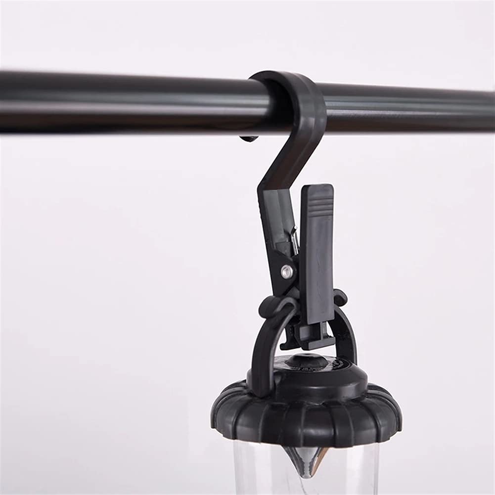 LMMDDP 4 Pcs/Set Outdoor Tent Canopy Cloth Clip Hook Holder Portable Multifunctional Tool Tent Pegs Camping Accessories