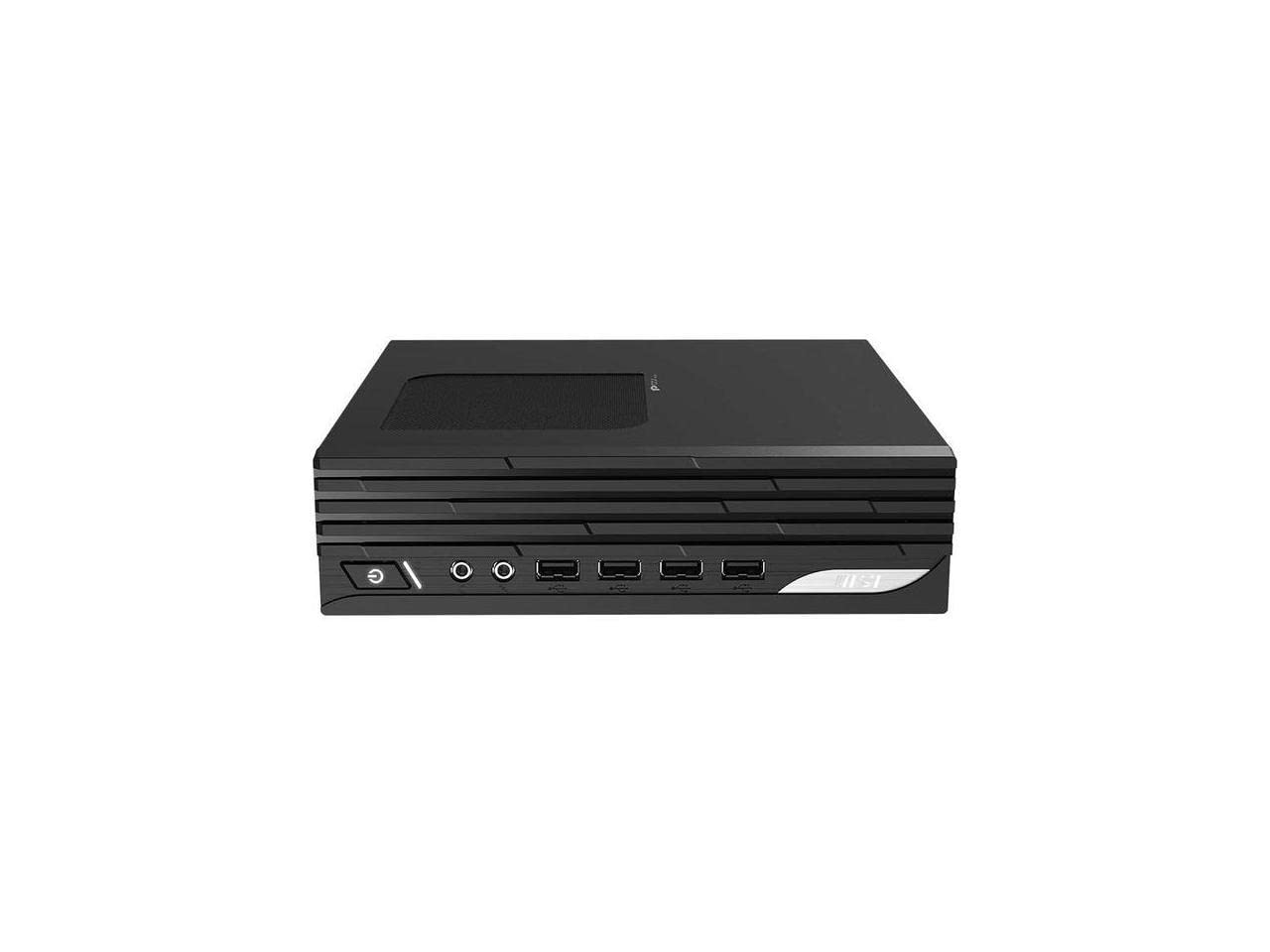 MSI PRO DP21 (MFF) Desktop, Intel Core i3-12100, UHD 730, 8GB' Memory, 500GB SSD, WiFi 6, Windows 11 Pro (12M-429US)