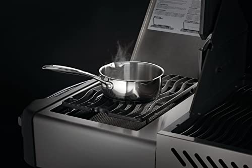 Napoleon 70046 Stainless Steel 2-Piece Sauce Pan Set Grill Accessory