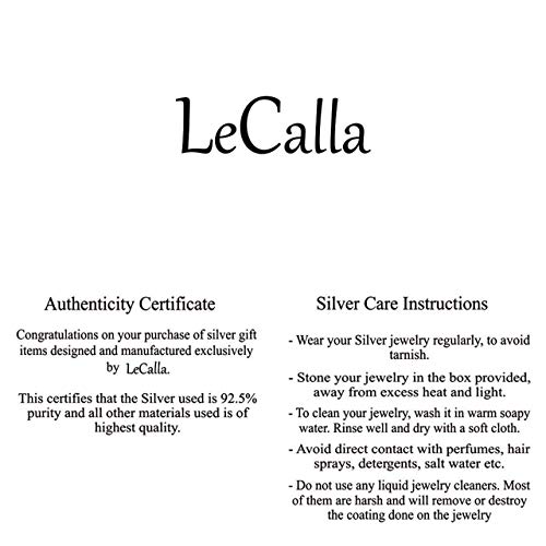 LeCalla 925 Sterling Silver Celtic Knot Earrings | Two-Tone Jewelry | Lightweight Celtic-Knot Leverback Drop Dangle Earring for Women