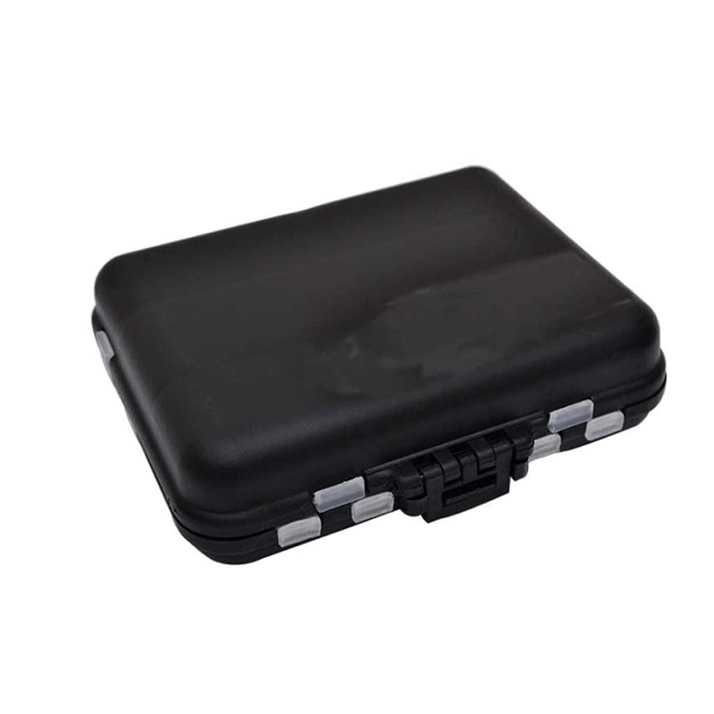 LMMDDP Fishing Hook Box Black Tool Box Storage Bait Hook Box Storage Fishing Tackle Box Fishing Accessories