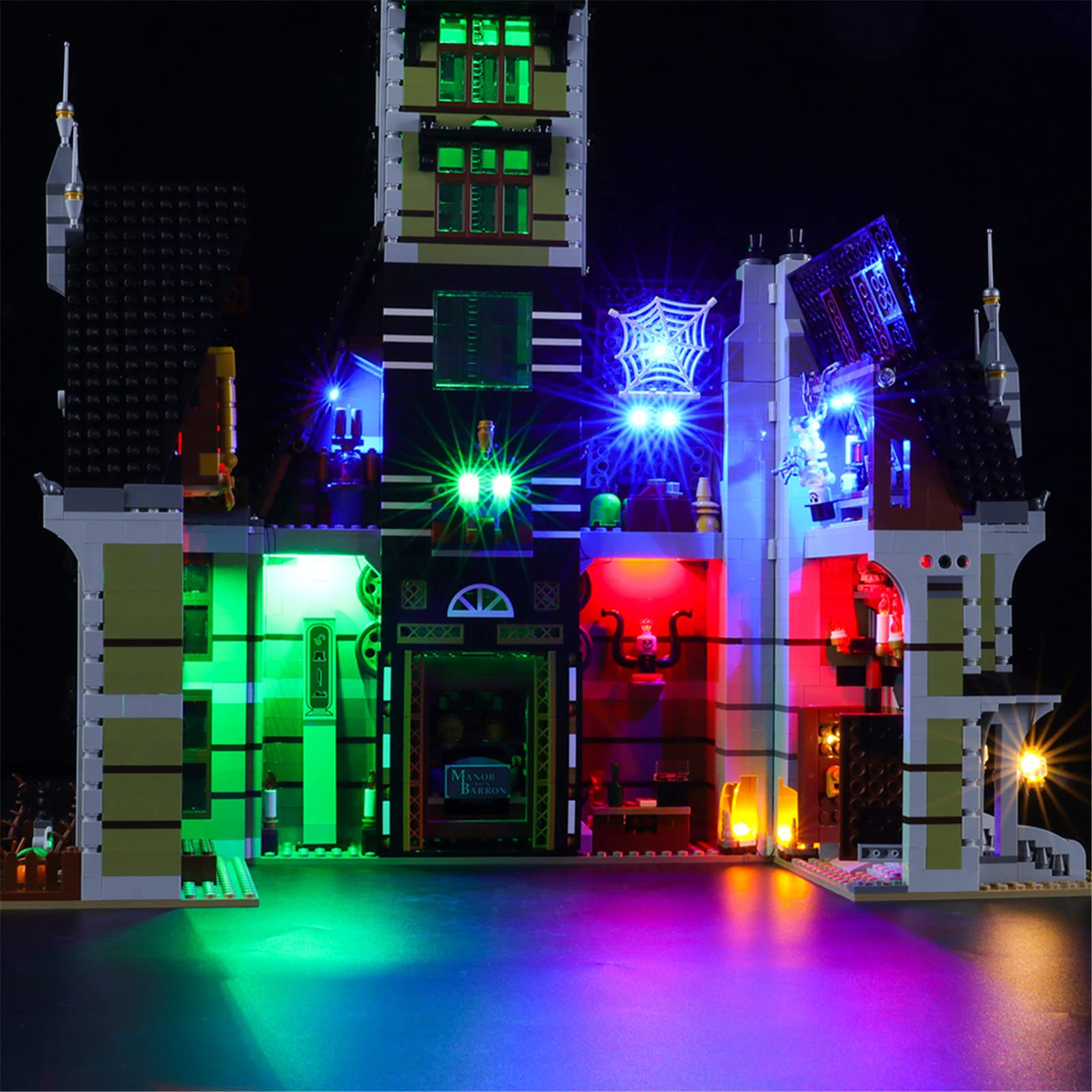 LIGHTAILING Led Lighting Kit for Lego- 10273 Haunted-House Building Blocks Model - LED Light Set Compatible with Lego Model(Not Include Lego Model)