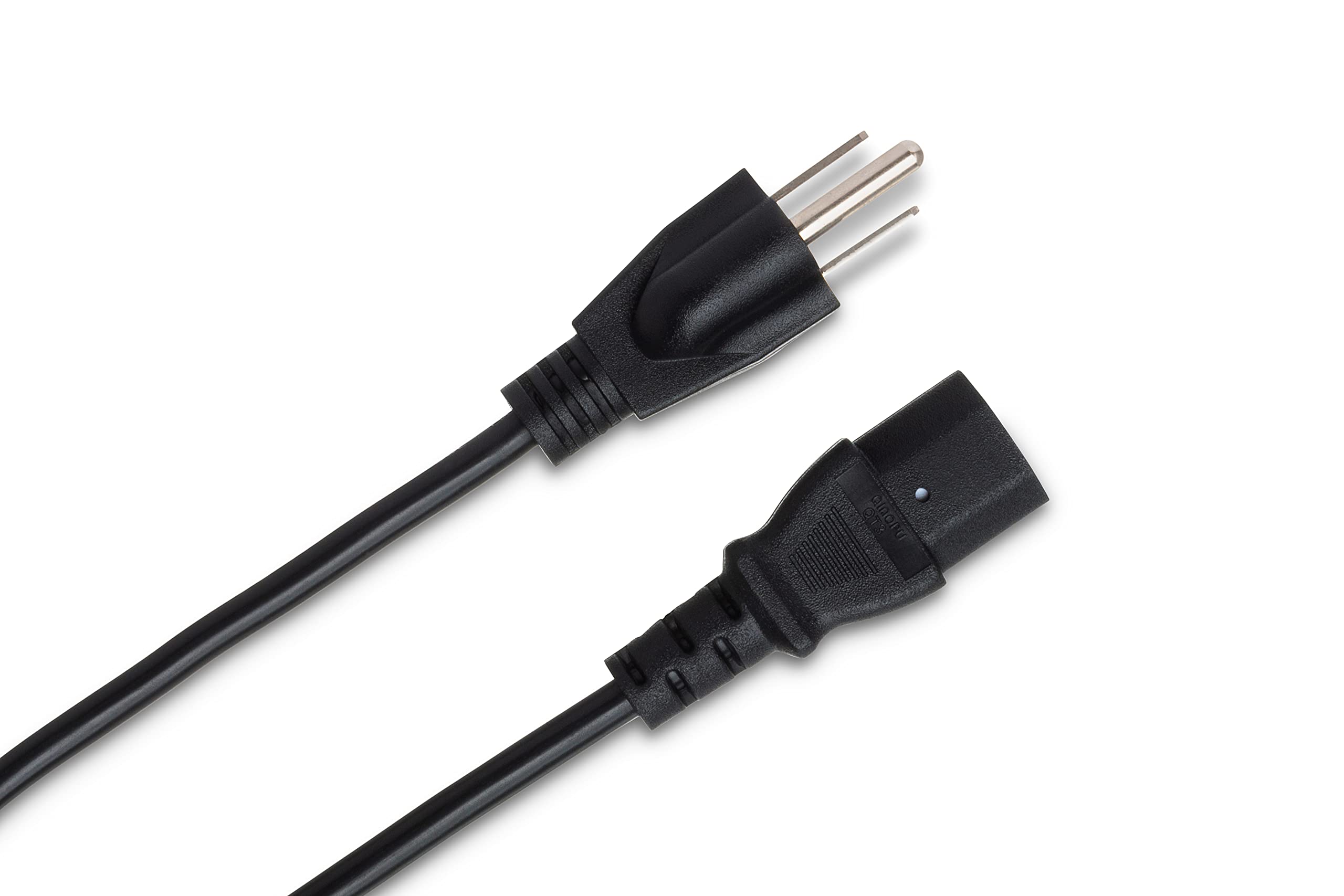 Hosa PWC-148 IEC C13 to NEMA 5-15P Power Cord, 8 Feet