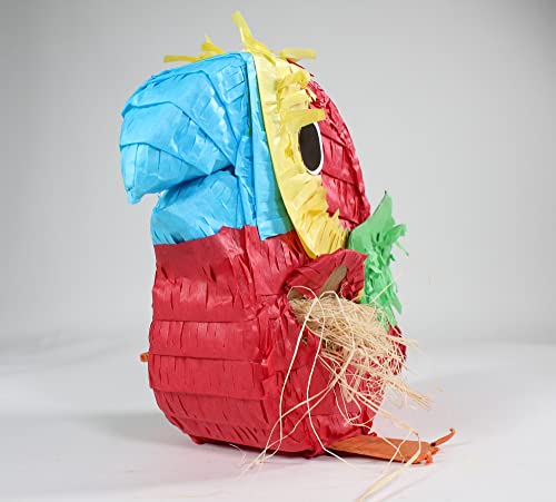 Penn-Plax Birdie Pinata with Natural Nesting Material β Safe for Medium and Large Birds β Colorful & Fun Addition to Any Cage β Large