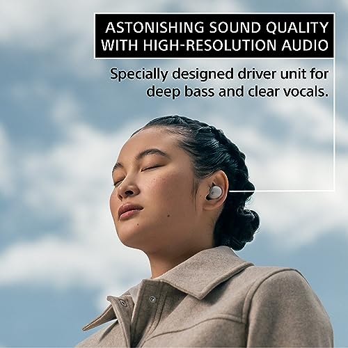 Sony WF-1000XM5 The Best Truly Wireless Bluetooth Noise Canceling Earbuds Headphones with Alexa Built in, Silver- New Model