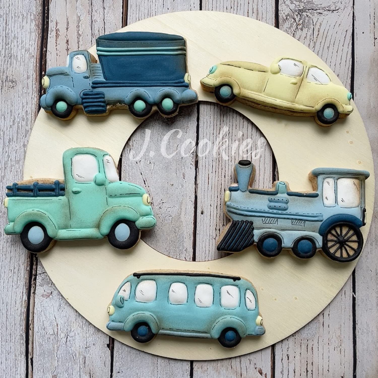 LILIAO Vehicle Pick-up Truck Cookie Cutter - 4.5 x 2.9 inches - Stainless Steel