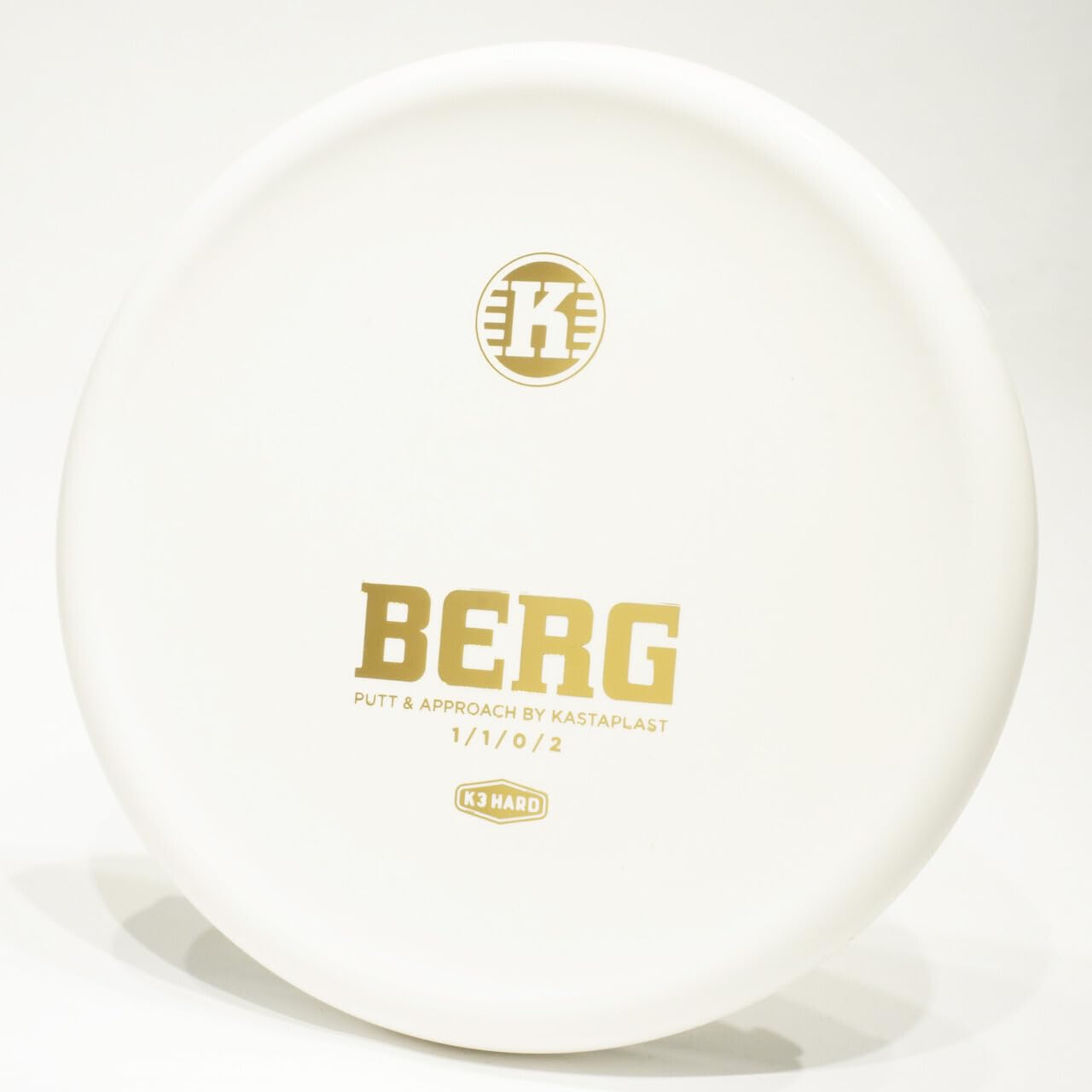 Kastaplast Berg (K3 Hard) Putter Golf Disc, Pick Weight/Color [Stamp & Exact Color May Vary] Orange 170-172 Grams