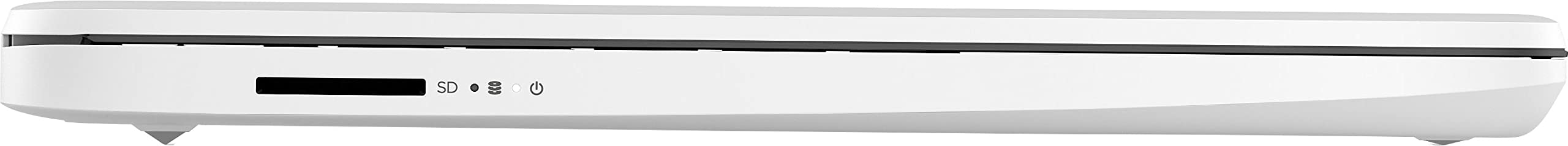 HP 14-inch Diagonal HD Laptop, Intel Celeron N4120 Processor, UHD Graphics 600, 4GB RAM, 64GB eMMC, 802.11ac, HDMI, Windows 11 Home with 1 Year Office 365, W/Silmarils Accessories（Snowflake White