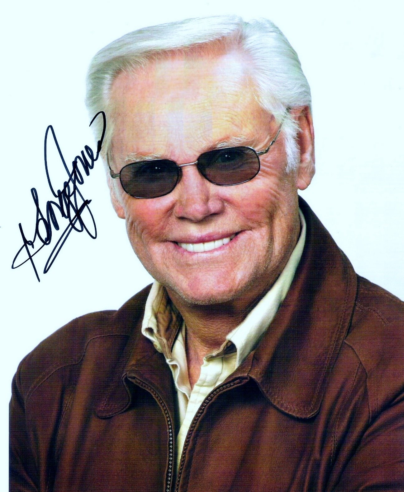 Kirkland George Jones 8 X 10 Photo Autograph on Glossy Photo Paper