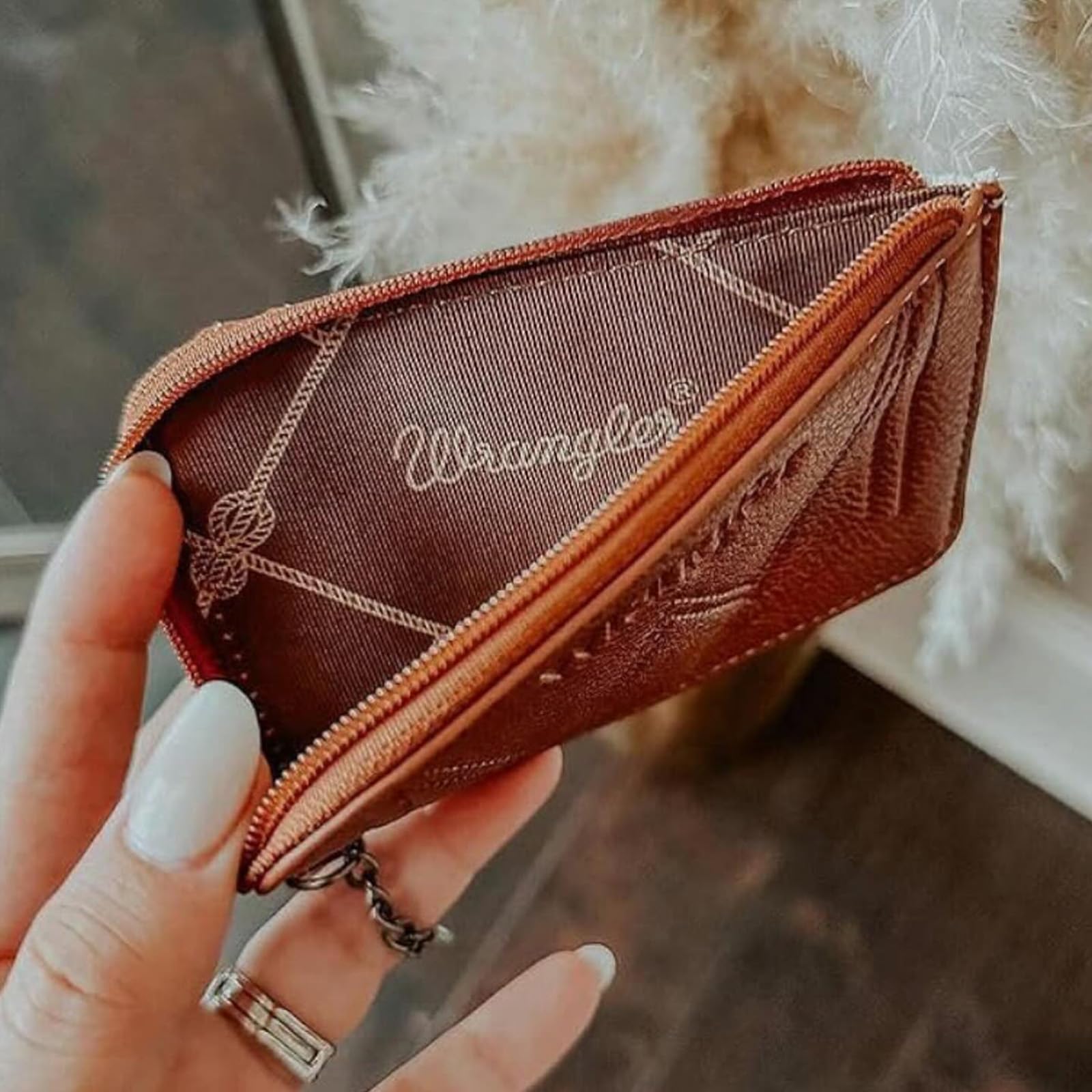 Montana West Wrangler Wallets for Women Boho Aztec Card Holder