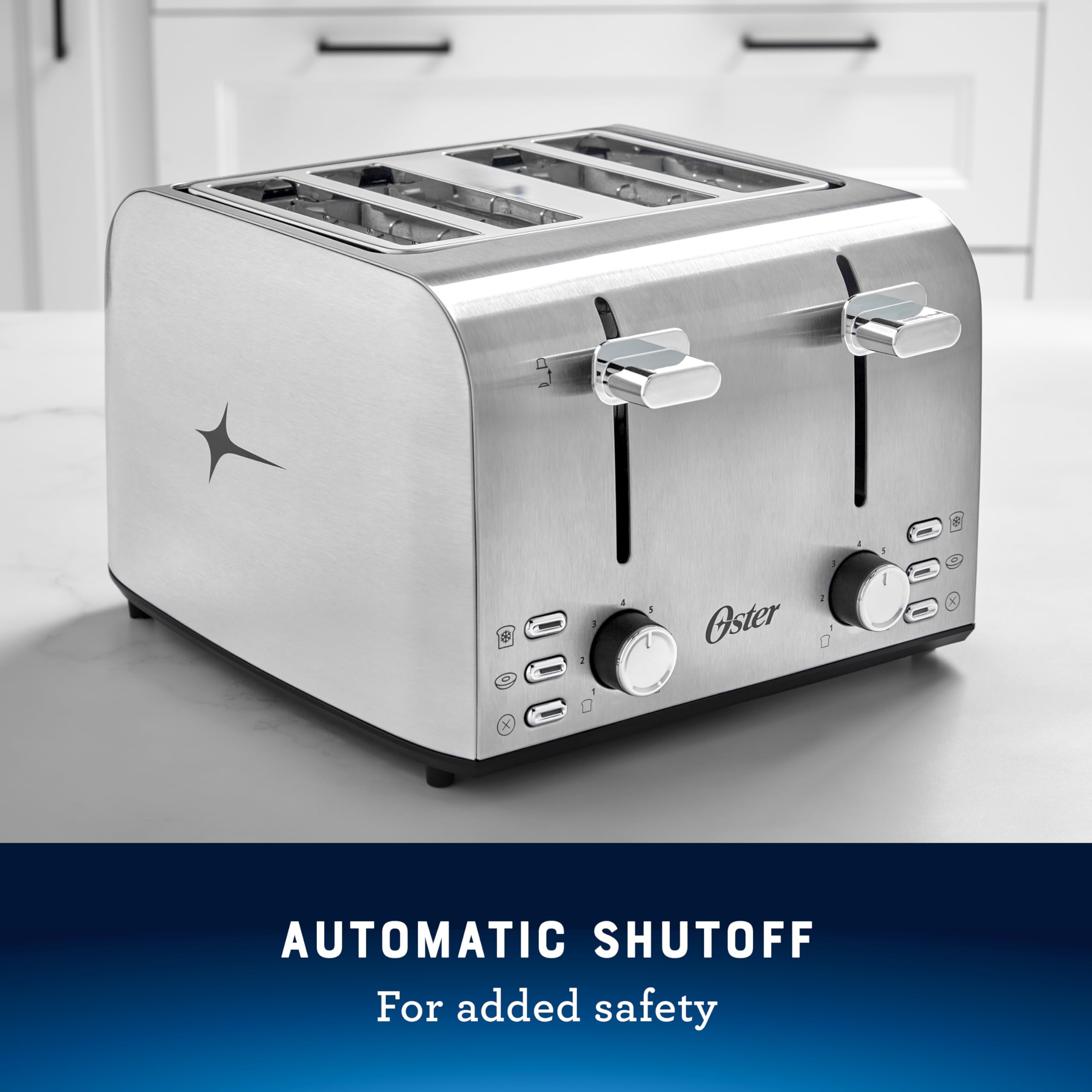 Oster 4-Slice Stainless Steel Toaster