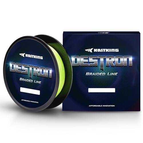 KastKing Destron Braided Fishing Line,Grass Green,20lbs,300 yds