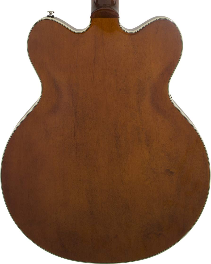 Gretsch G2622LH Streamliner Center Block Double-Cut with V-Stoptail, Laurel Fingerboard, Broad'Tron BT-2S Pickups Electric Guitar (Left-Handed, Single Barrel Stain)