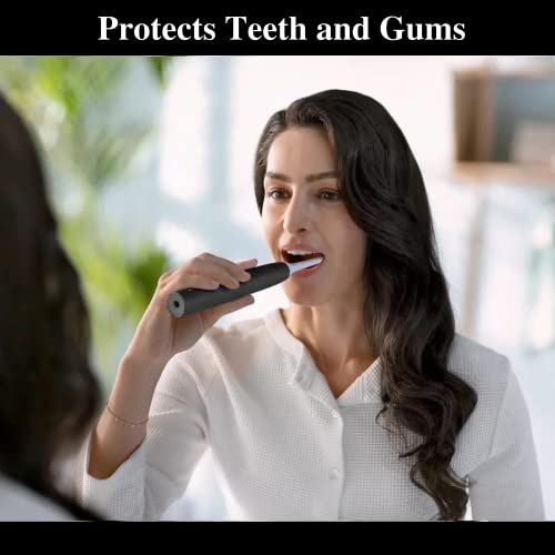 PHILIPS Sonicare Electric Toothbrush with DiamondClean Brush Head, Phillips Sonicare Rechargeable Toothbrush with Pressure Sensor, Sonic Electronic Toothbrush, Travel Case, Black 1.0 Count