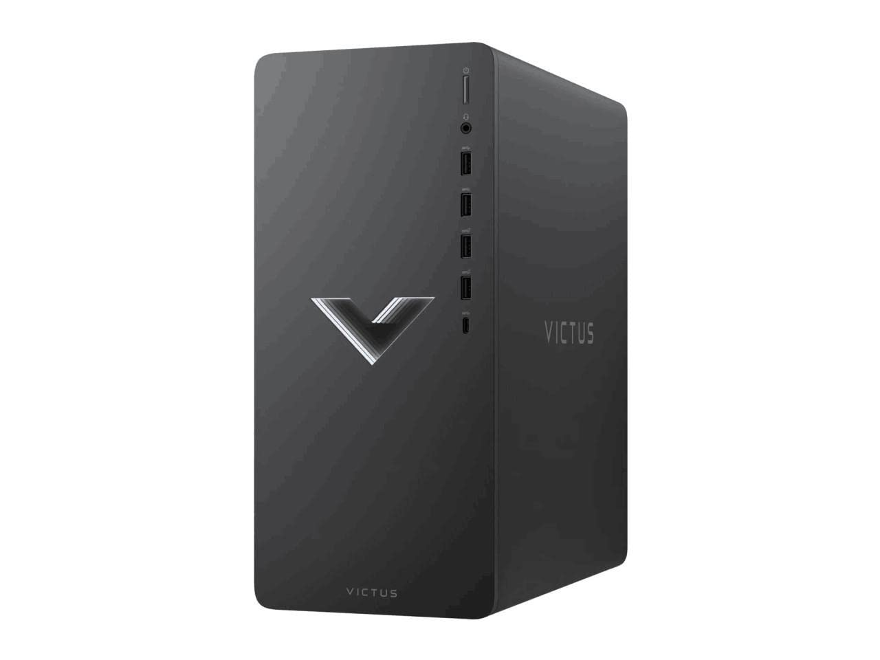 HP Gaming Premium Desktop | AMD Ryzen 7 5700G(Beat i7-1255U) | 32GB DDR4 | 512GBSSD | AMD Radeon RX 6600XT | Windows 11 Pro | Black | Bundled with Mouse Pad