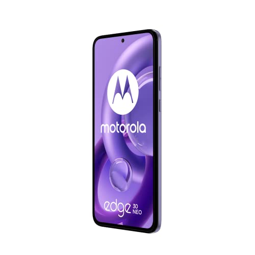 Motorola Edge 30 Neo Dual-Sim 128GB ROM + 8GB RAM (GSM only | No CDMA) Factory Unlocked 5G Smartphone (Very Peri) - International Version