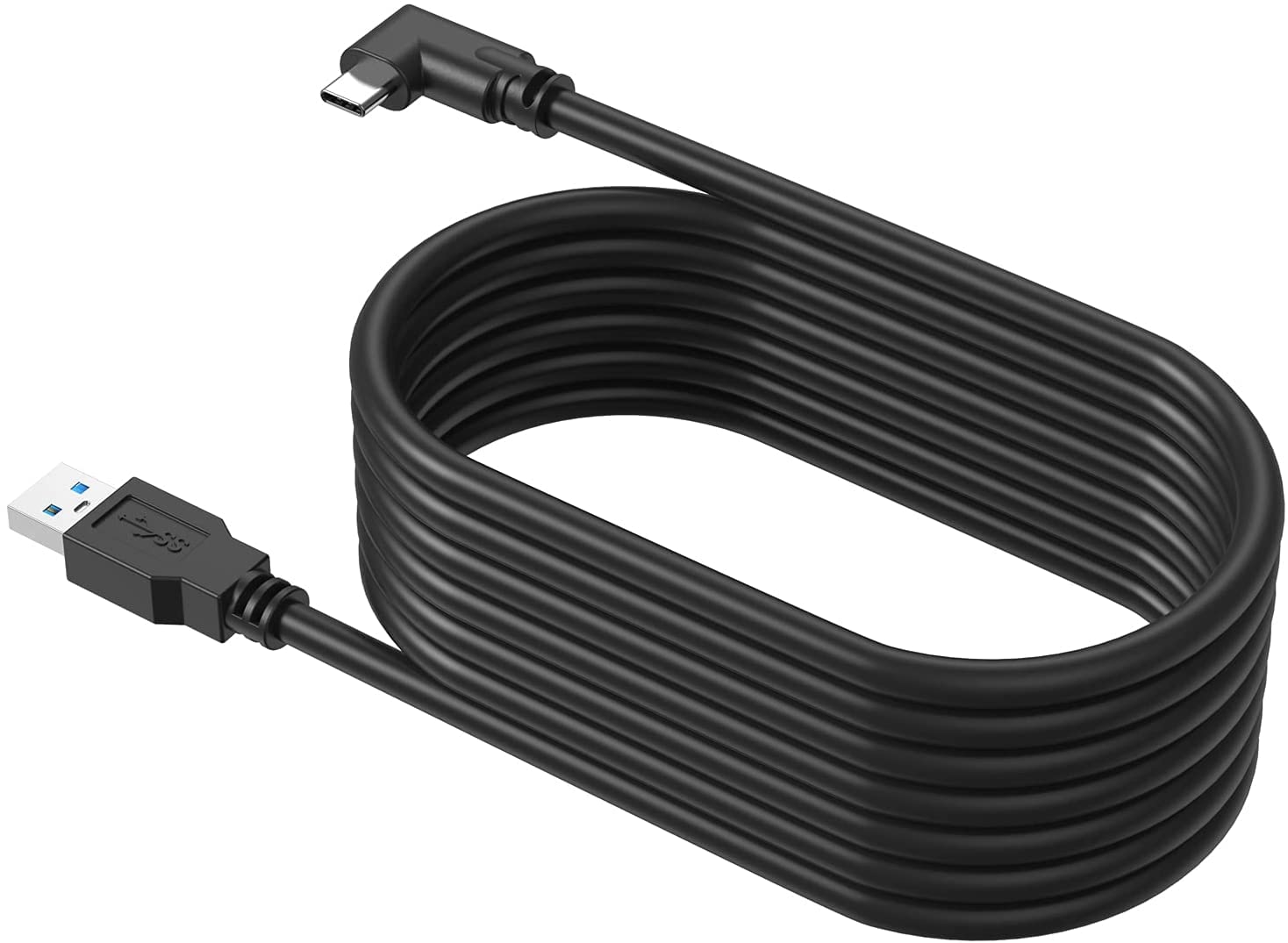 Link Cable Compatible with Oculus Quest 2 Accessories, Black, 16FT VR Headset Type-C USB 3.2 Link Cable for meta Quest 2 and Quest to Gaming PC, Fast Data Transfer and Charging up to 5Gbps and 3A