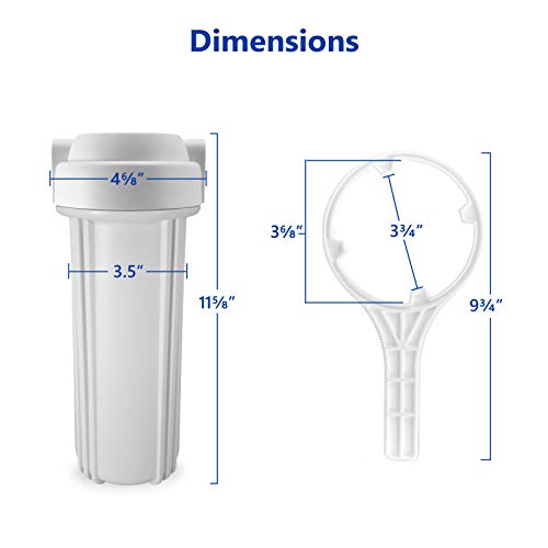 Reverse Osmosis and Under Sink Water Filter Housing Wrench – Opener Tool for 12” Filter Canisters (10” Filters) – Express Water