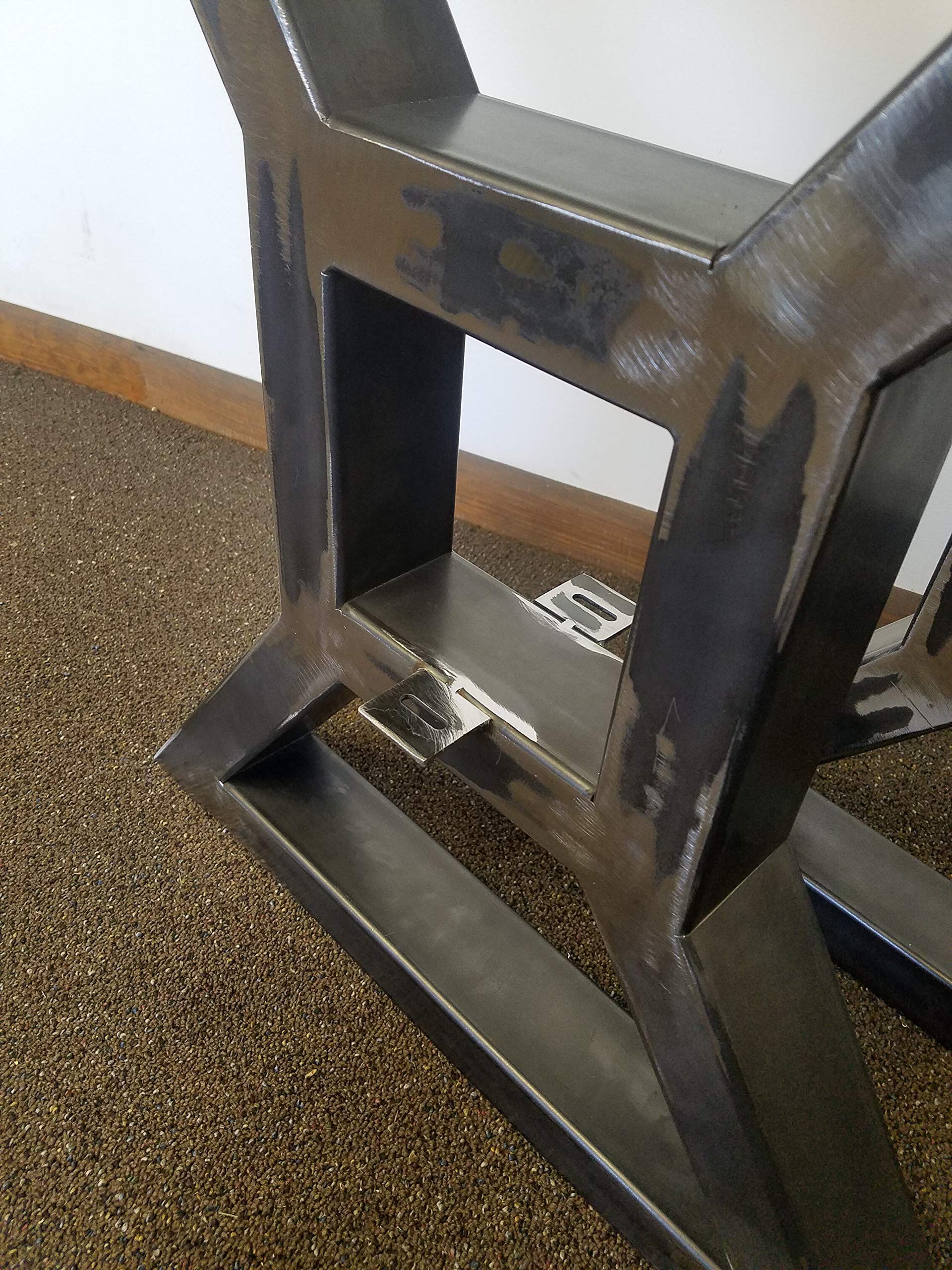 Metal Table Legs, X-Beam Style - Any Size and Color