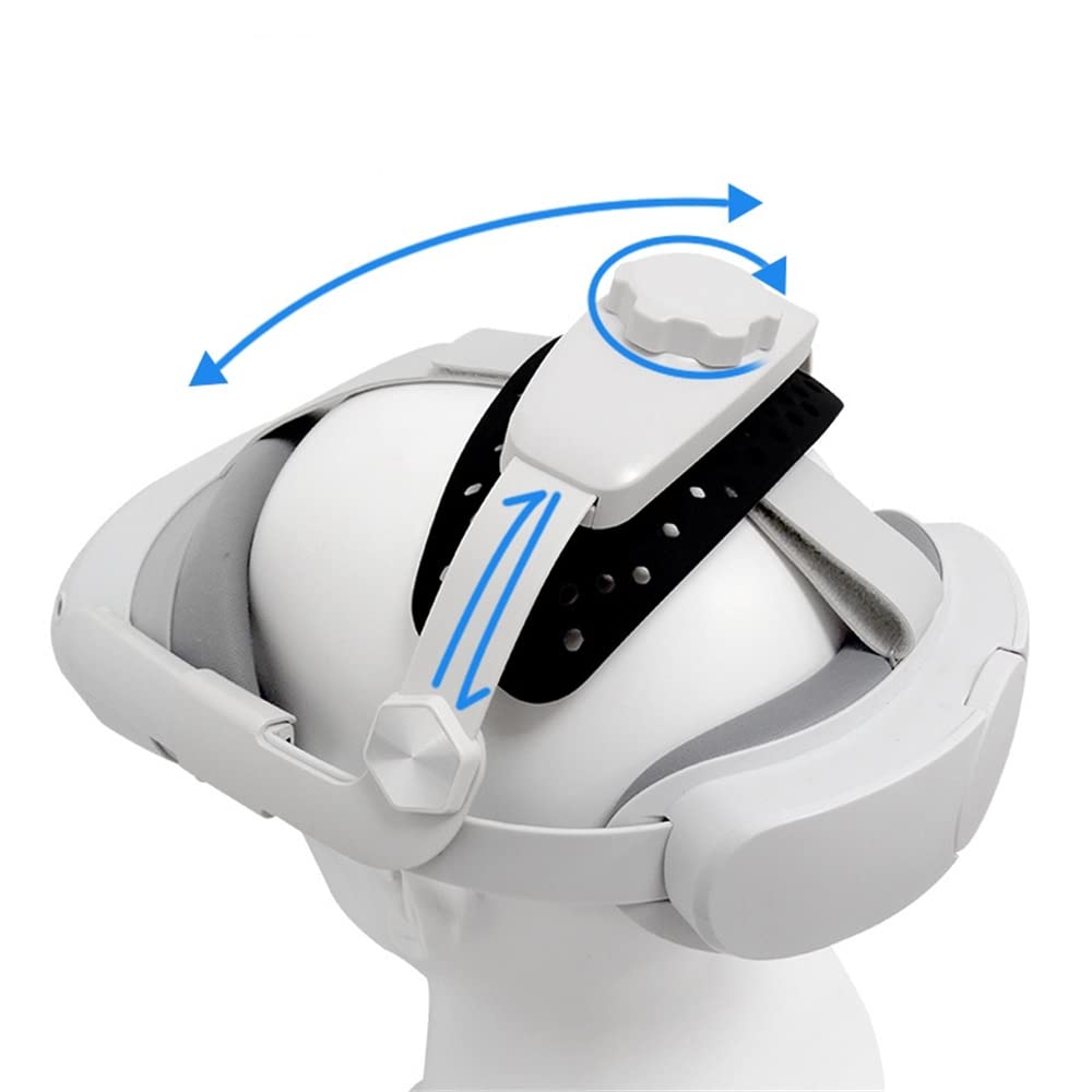 MayHei for Pico 4 Accessories Headband Weight Reduction, Multi-Point Adjustment for Different Size, Comfortable Adjustable Ergonomic Head Brace Accessories