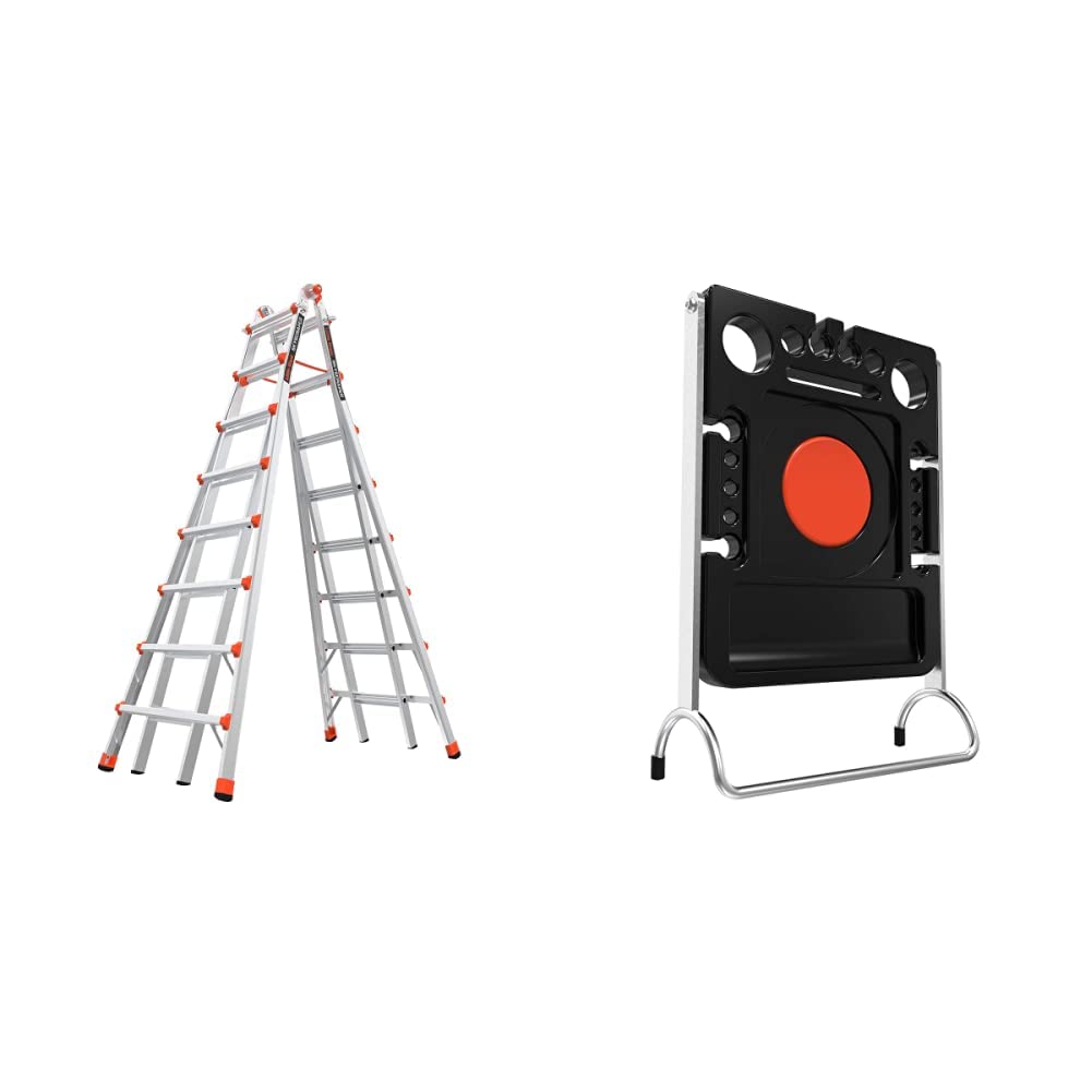 Little Giant Ladder Systems SkyScraper M15 Stepladder and Project Tray Accessory