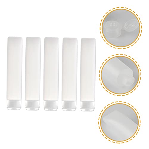 minkissy 30 Pcs Hose Bottle Squeeze Bottle Travel Bottles Empty Small Bottles Cosmetic Lotion Tubes Squeeze Sub Bottle Empty Lotion Containers Pp Multipurpose Cream Bottle