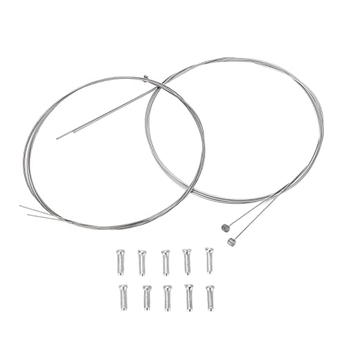 Jeanoko Variable Speed Brake Cable, Mountain Bike Wire Core Heat Resistance Stable Movement for Cycling