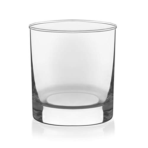 Libbey Heavy Base Rocks Cocktail Glasses, Set of 4, 11Fl oz