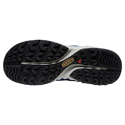 KEEN Women's NXIS Speed Low Height Vented Hiking Shoes, Fjord Blue/Ombre, 11