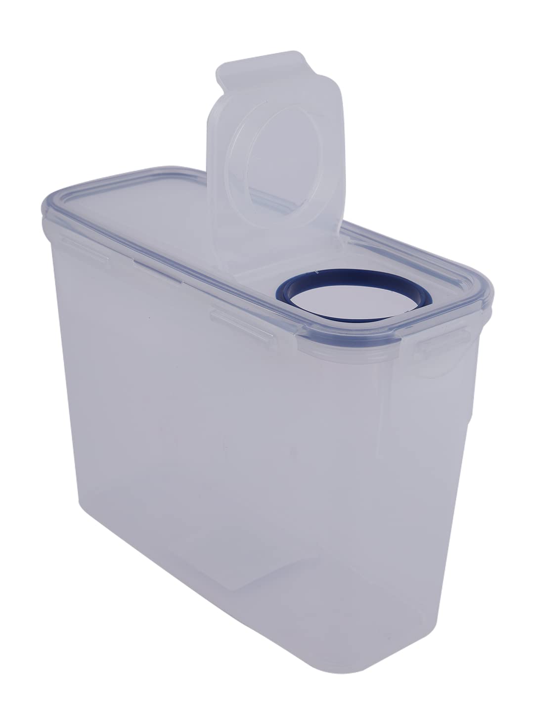 LocknLock Easy Essentials Food Storage with Flip Lid/Airtight container, BPA Free, 10.1-Cup, Clear