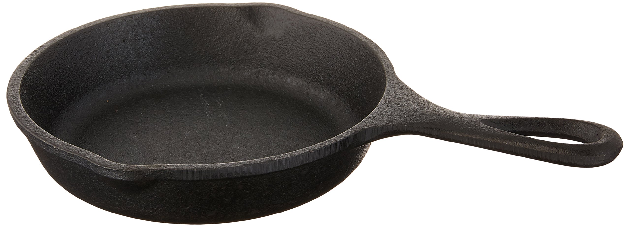 Lodge H5MS Heat Enhanced and Seasoned Cast Iron Mini Skillet, 5-Inch - Pack of 1, Black, 7.75"" x 5.125"" x 1.125""" (FBA_H5MS)