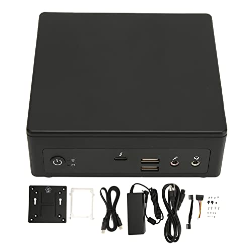 Naroote Mini PC, 100240V Stable Connection 128GB NVME SSD (US Plug)