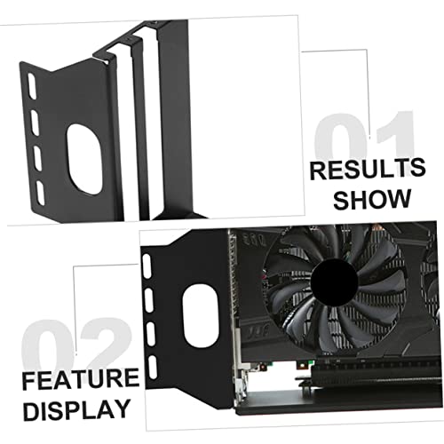 SOLUSTRE Extension Cord Graphic Accessory Rack Gpu Support Vertical Supporting Large Mount Chassis I-e Holder Right Case for Video Bracket Computer Kit Angle Computer Graphics Cards