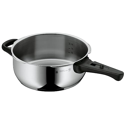 WMF Perfect Pressure Cooker Base Induction 3 Litres Pressure Cooker without Lid Polished Cromargan Stainless Steel