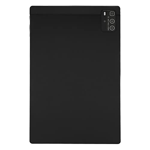 Rosvola Black Tablet, Reading Tablet 10.1 Inch IPS Octa Core CPU 2.4G 5GWiFi 100‑240V 2560x1600 for School (US Plug)