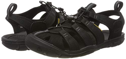 KEEN Women's Clearwater CNX Sandal, Black, 8.5