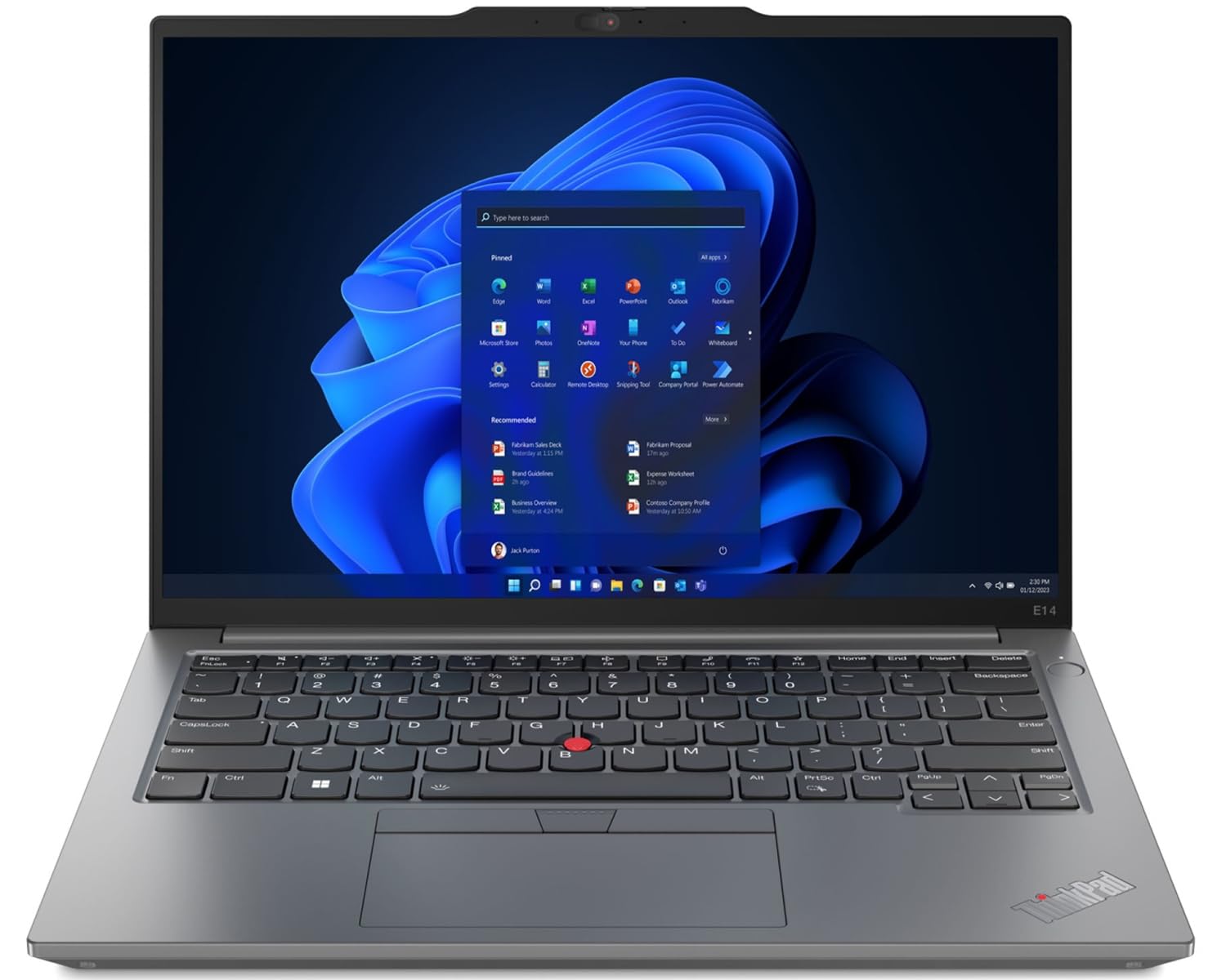Lenovo ThinkPad E14 Business Laptop 14.0" FHD IPS Display (AMD Ryzen 5 7530U 6-Core, 16GB RAM, 512GB PCIe SSD, AMD Radeon, Backlit Keyboard, FP Reader, WiFi 6, Webcam, Win 10 Pro) with Hub